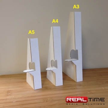 white-cardboard-struts - RT Media Solutions