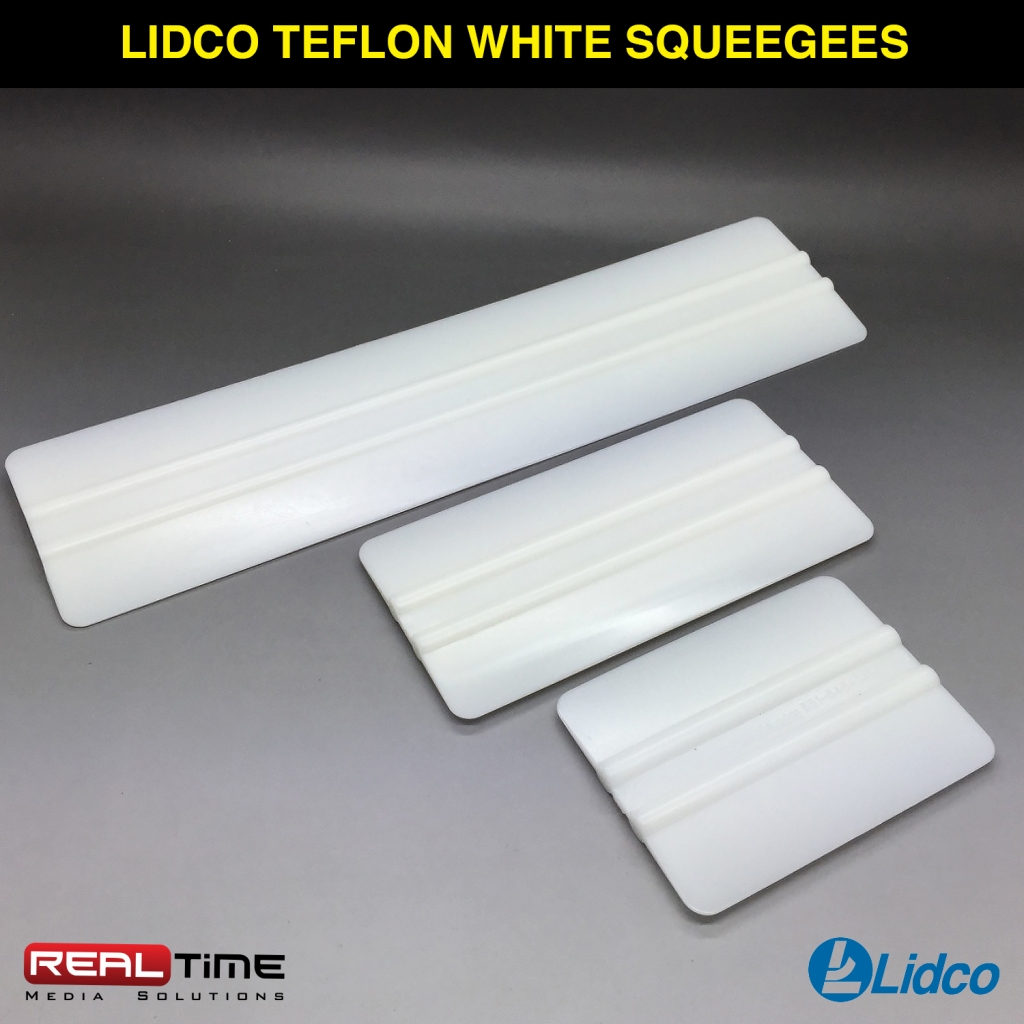 Lidco Teflon White Squeegees - RT Media Solutions