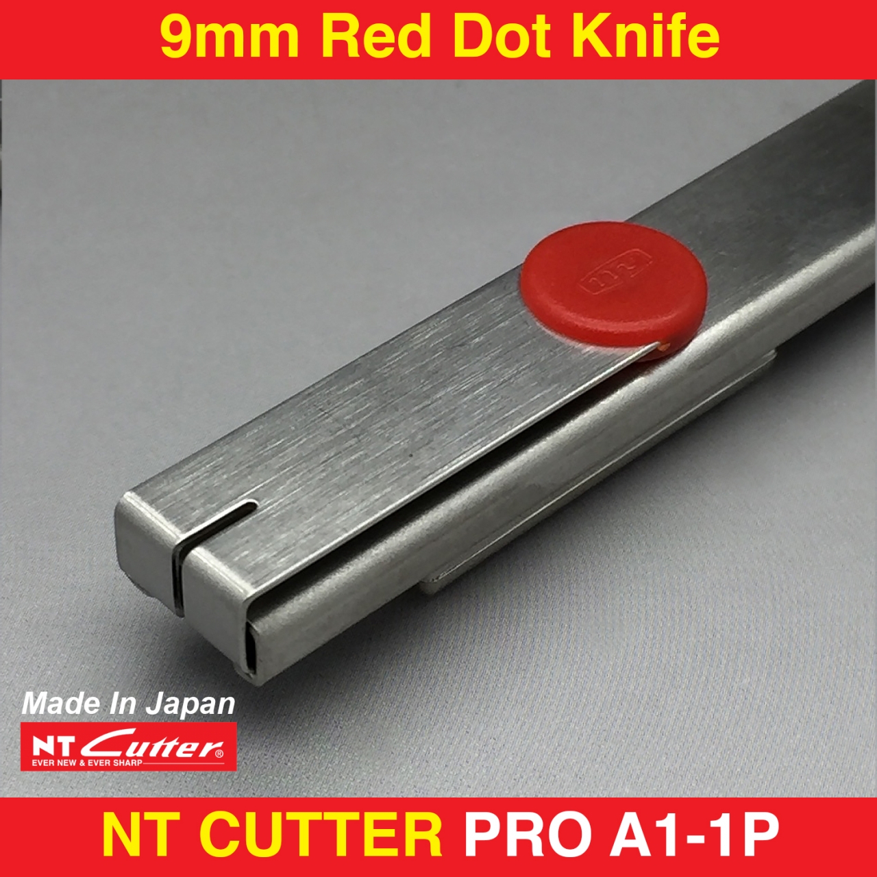 NT CUTTER PRO A-1P - 9mm Cartridge Cutter - RT Media Solutions