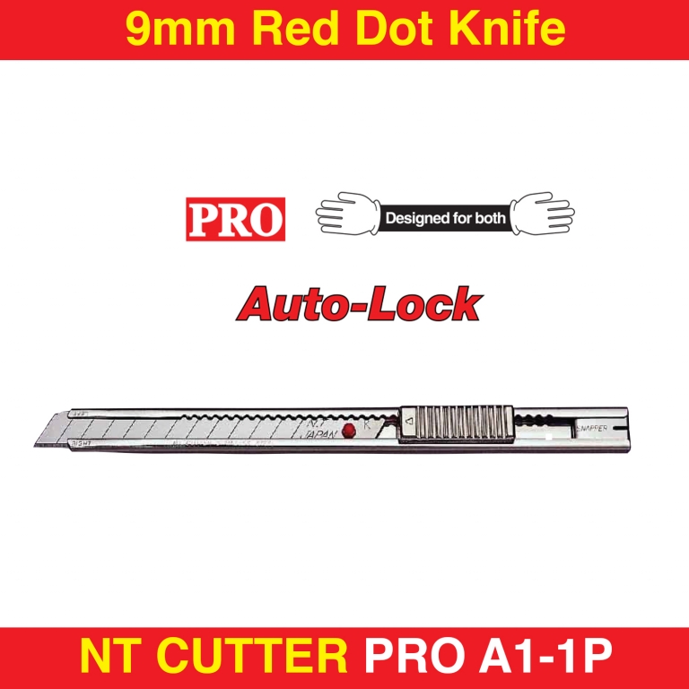 NT CUTTER PRO A-1P - 9mm Cartridge Cutter - RT Media Solutions