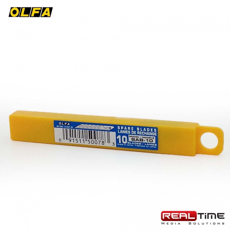 OLFA 9mm-30 Degree Snap Off Blades (XB141) - RT Media Solutions