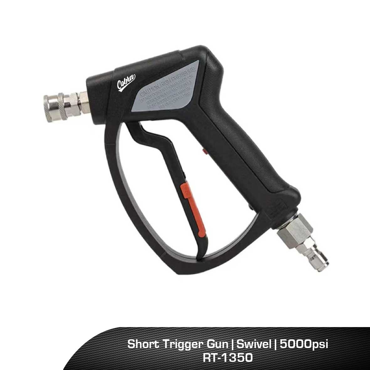 Short Trigger Gun | Swivel | 5000psi - RT Media Solutions